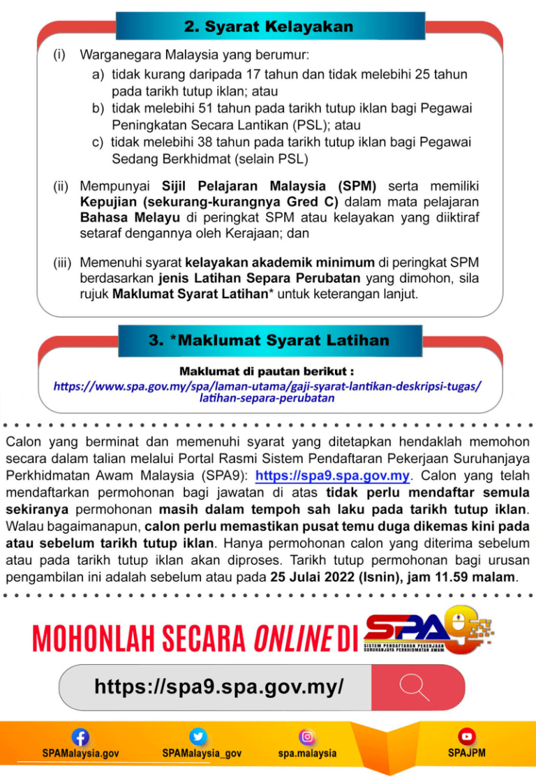 Permohonan Latihan Separa Perubatan 2023 Diploma Dan Sijil (SPA)