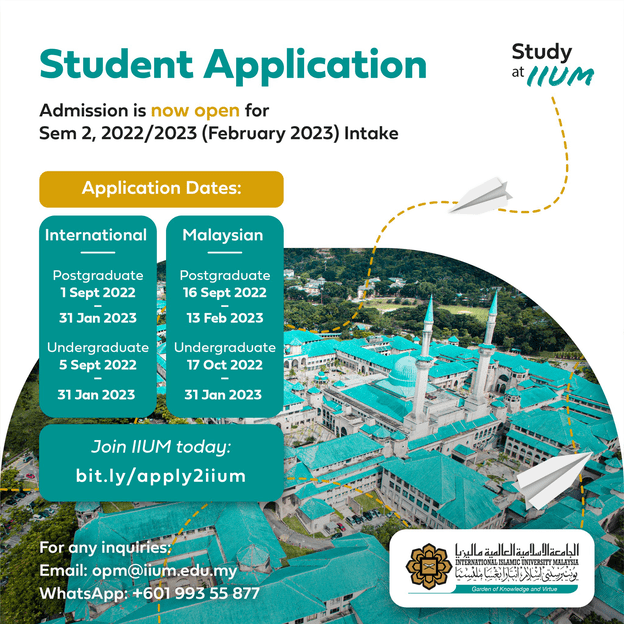 Senarai Pengambilan Kedua (Second Intake) UA Sesi 2023-2024