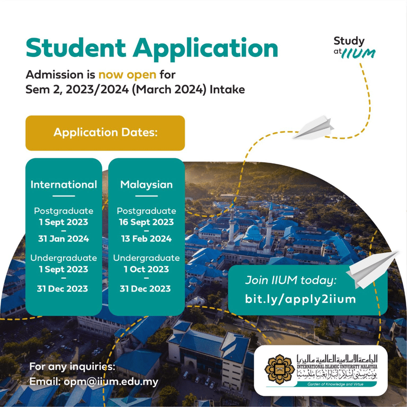 Senarai Pengambilan Kedua (Second Intake) UA Sesi 2024-2025
